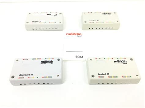 Märklin H0 6083 Attachments 4 digital decoders k83 Catawiki