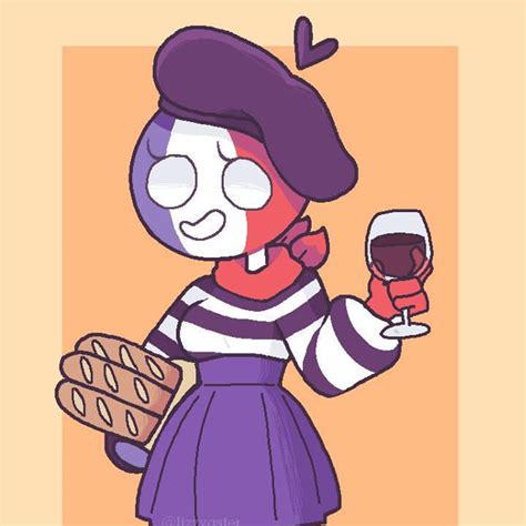 France Countryhumans Fem Doppleai