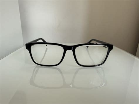 Specsavers Entry 01 Glasses Frames Black Square Eyeglasses Spectacles