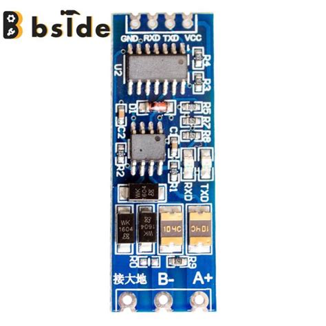 [bside Tool Store] Ttl Turn To Rs485 Module 485 To Serial Uart Level Mutual Conversion 3 3v 5v