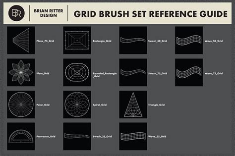 Drawing Grid Brushes For Procreate Design Cuts Drawing Grid Grid Drawings