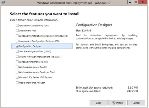 Asennus Lepo Windows Configuration Designer