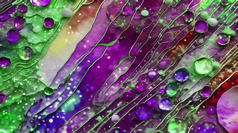 ai generated abstract twisted holographic animation abstract liquid
