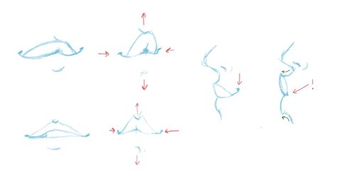 How I Draw Kisses Archive Of Art And Pose Ref