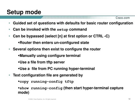 PPT Router Boot Procedure PowerPoint Presentation Free Download ID 3319335