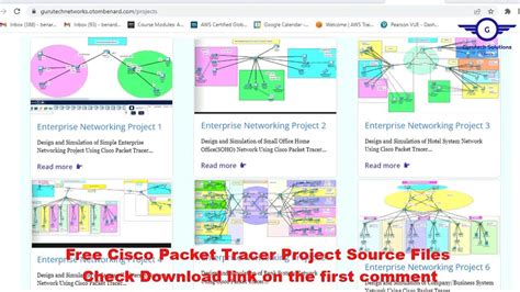 Computer Networking Projects Using Cisco Packet Tracer With Source