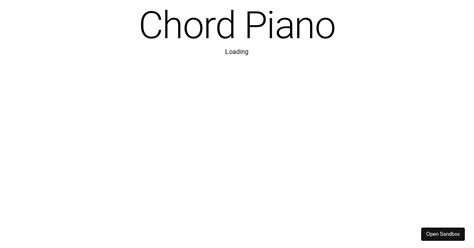 Chord Piano Midijs Version Codesandbox