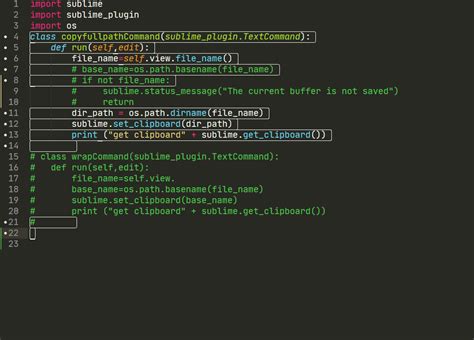 Sublimetext3 How To Copy Current File Full Path Without Filename