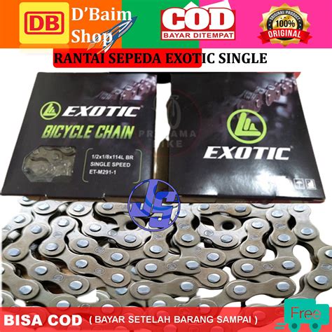 Rantai Sepeda Single Speed Exotic Et M Rante Sepeda Chain Sepeda Chain Cycle Super Murah