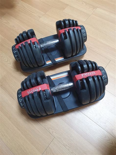 무게 조절 덤벨 아령 24kg짜 당근 중고거래