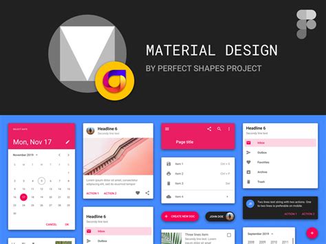 Material Design Kit For Figma Freebie Supply