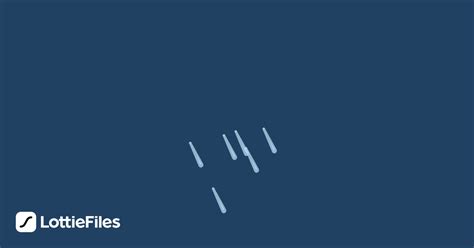 Free Raining Lighting 1 Icon Lottie Json Animation Animation By