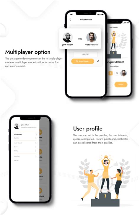 Quiz App UI Design On Behance