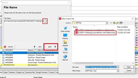 How To Open XER File With Or Without Primavera Application