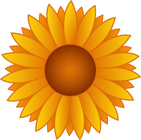 Fall Sunflower Cliparts Add A Touch Of Sunshine To Your Designs