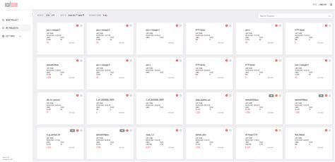 90 My Projects Page Xcalibyte Software Application Quality