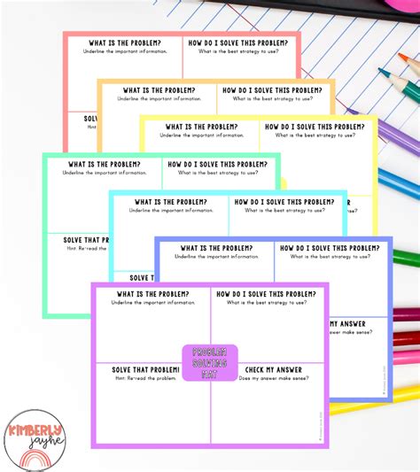 Using Problem Solving Mats In The Classroom High Potential Education