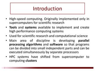 HighPerformance Computing PDF