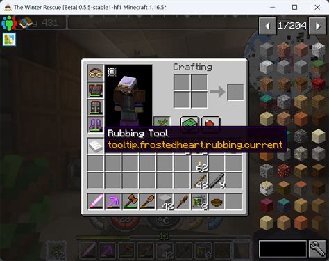 Bug Rubbing Tool Tooltip Wrong · Issue 65 · Teammoegmc