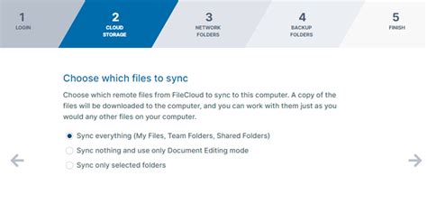 setting up safe sync