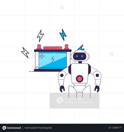 Robotic Charge Animation By Hemmarath Piromkraiphak Lottiefiles