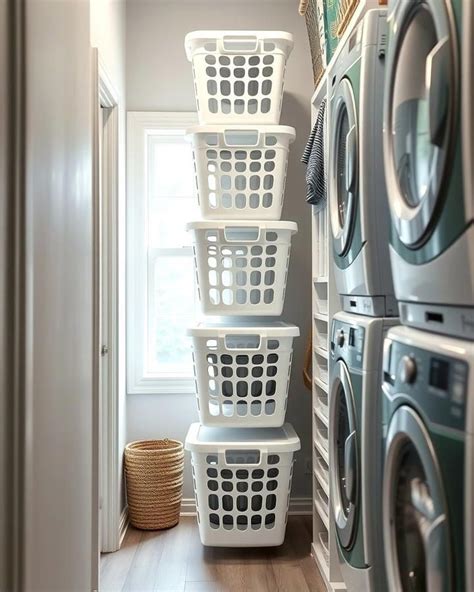 25 Laundry Basket Storage Ideas For A Tidy Home In 2025 Laundry