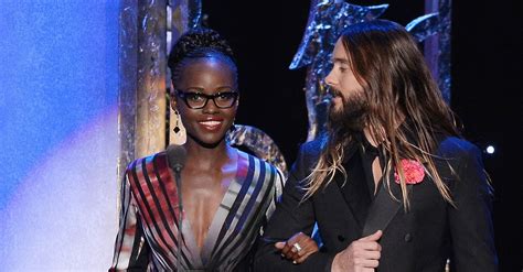 Jared Leto And Lupita Nyongo At The Sag Awards 2015 Popsugar Celebrity