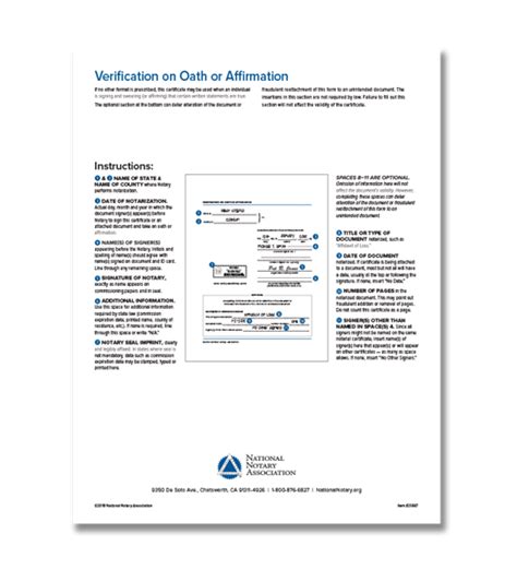 Verification On Oath Or Affirmation Nna