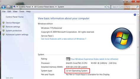 7 Cara Melihat Bit Laptop Di Windows 32 64 Bit