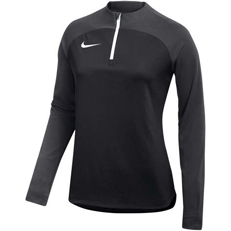 Bluza Damska Nike Nk Dri Fit Academy Pro Drill Top K Czarno Szara