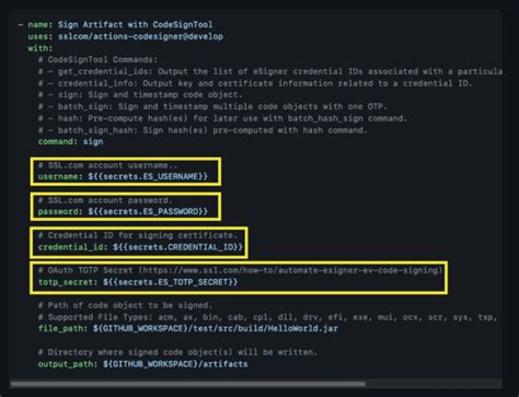 Cloud Code Signing Integration With Github Actions