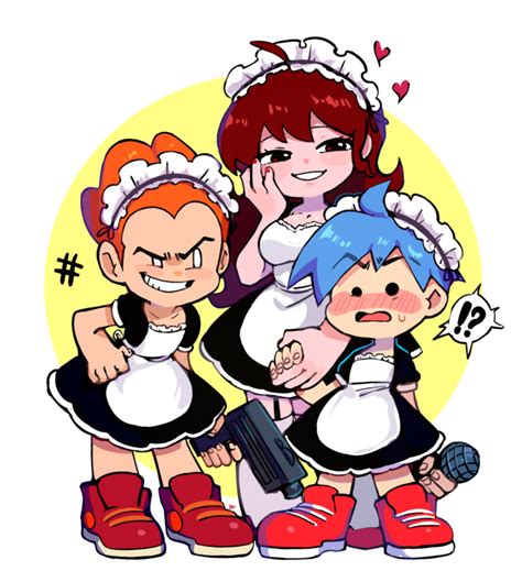 Trio Maid Friday Night Funkin Know Your Meme