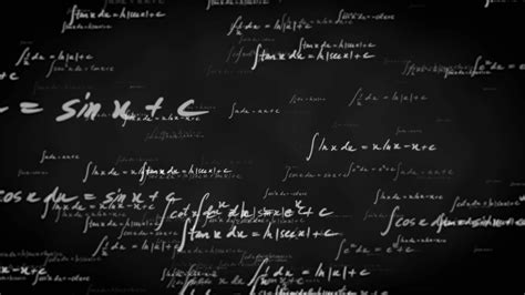 Integral Mathematics Equation Math Formula Text Background Teaching