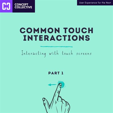 common touch interactions ux pdf
