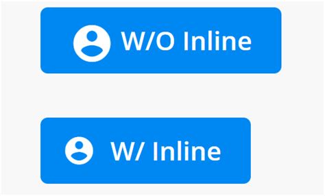 Feat Button Mat Inline Styles To Match Material Button W Icon