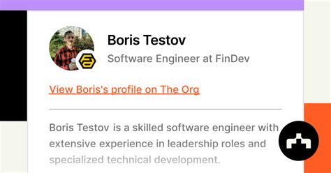 Boris Testov Software Engineer At Findev The Org