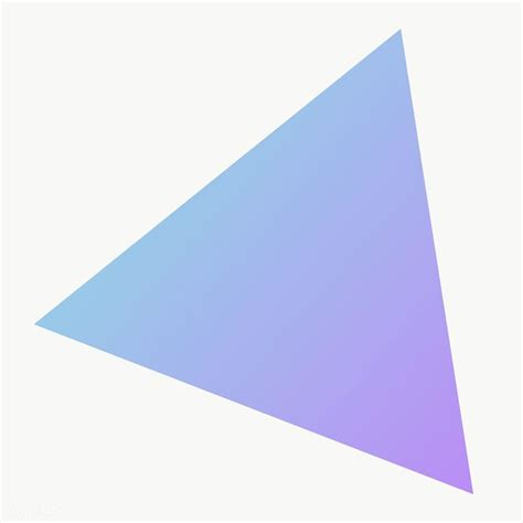 Colorful Triangle Gradient Element Premium Image By