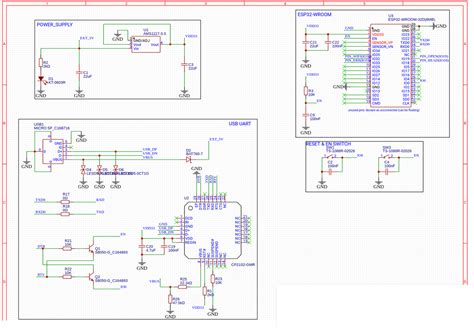 Esp32 Boot Button Schematic Esp32 Nodemcu 32s Wroom Connecti