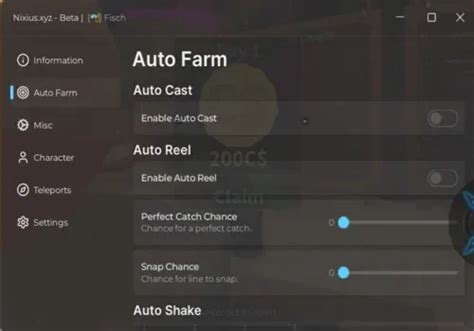 Fisch Script Auto Cast Auto Reel Auto Shake Roblox Scripter