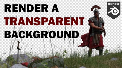 How To Render Transparent Backgrounds In Cycles And Eevee Tutorials Tips And Tricks Blender