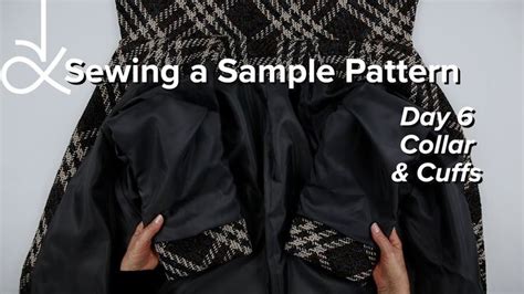 Sample Make Day 6 The Raglan Sleeve Jacket Collar And Cuffs From