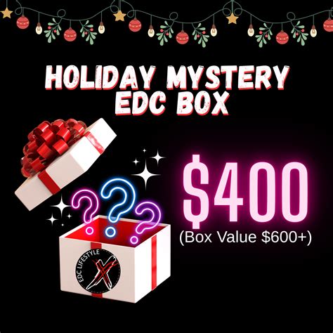 Edc Lifestyle Holiday Mystery Box 400