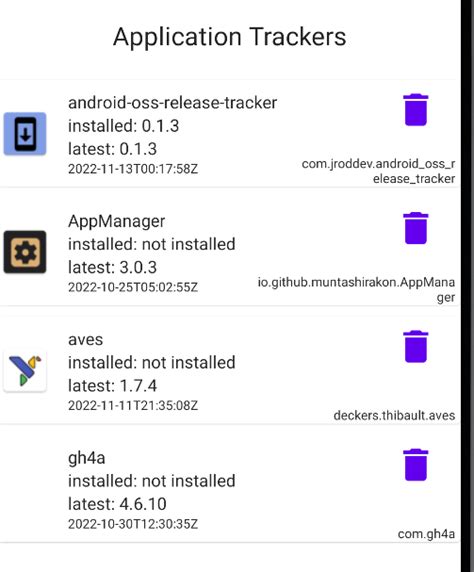Incorrect Package Name · Issue 3 · Jroddevandroid Oss Release Tracker · Github