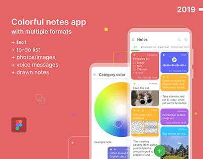 Notes App Design Ui Projects Photos Videos Logos Illustrations And Branding Behance
