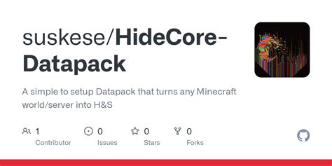 GitHub Suskese HideCore Datapack A Simple To Setup Datapack That Turns Any Minecraft World