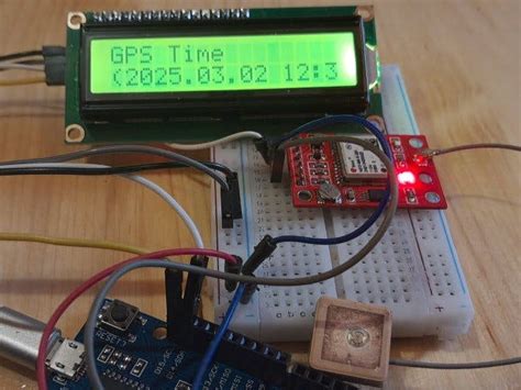 Gps Time And Internet Time As A Backup Using Visuino