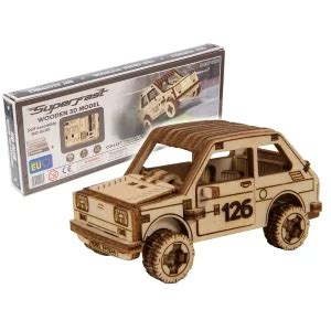 3d Wooden Car Puzzles [even 300 Pieces ] Wooden City