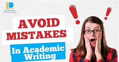 Decode Dna Pvt Ltd Common Pitfalls To Avoid In Academic Writing And