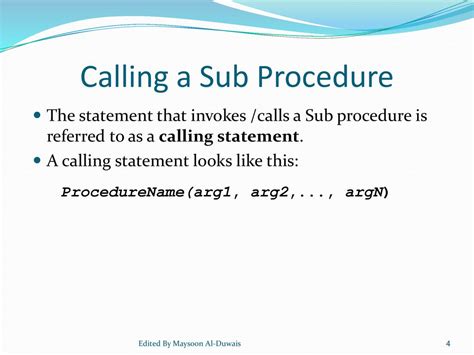 chapter 8 general procedures ppt download