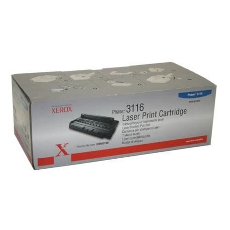 109r00748 Xerox Phaser 3116 Toner Cartridge Black Genuine Xerox 15966 Cdiscount Informatique